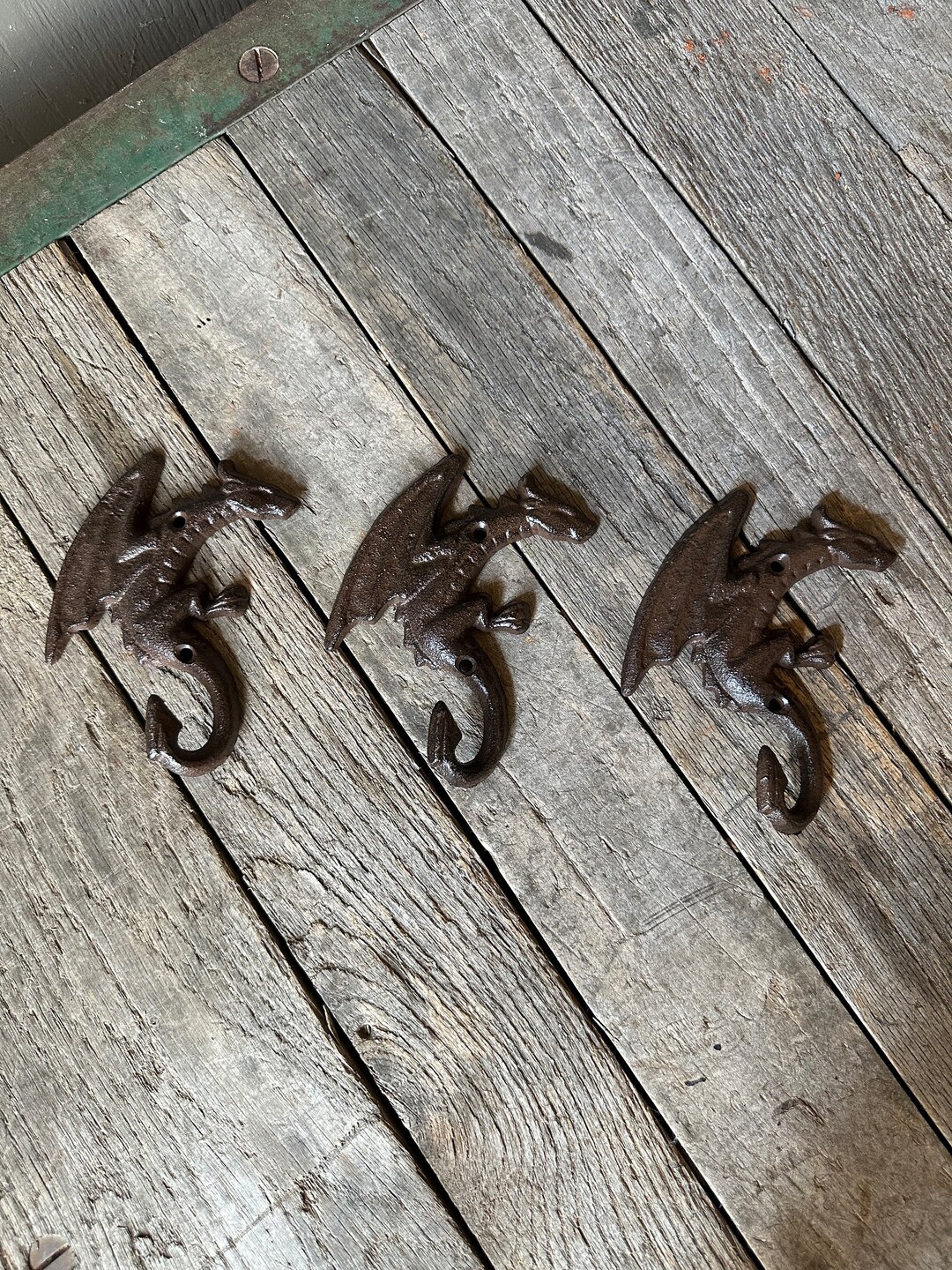 Set of 3 Dragon Hooks - Etsy