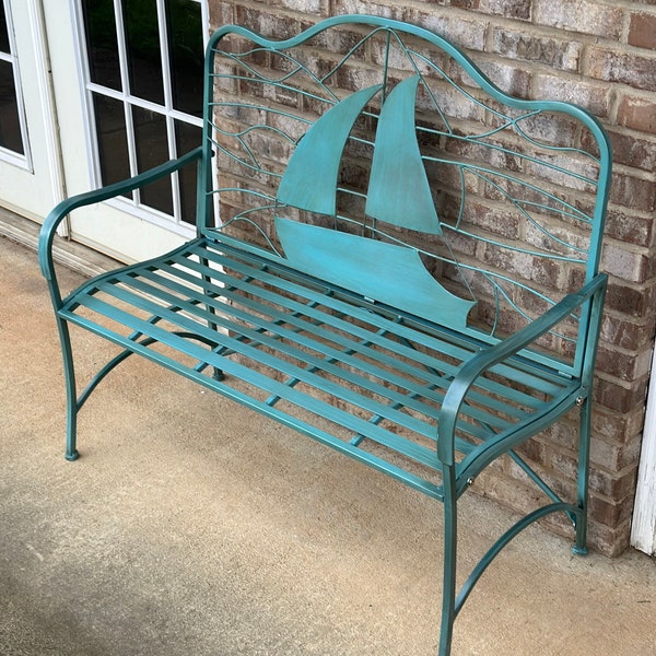 Metal Bench - Etsy