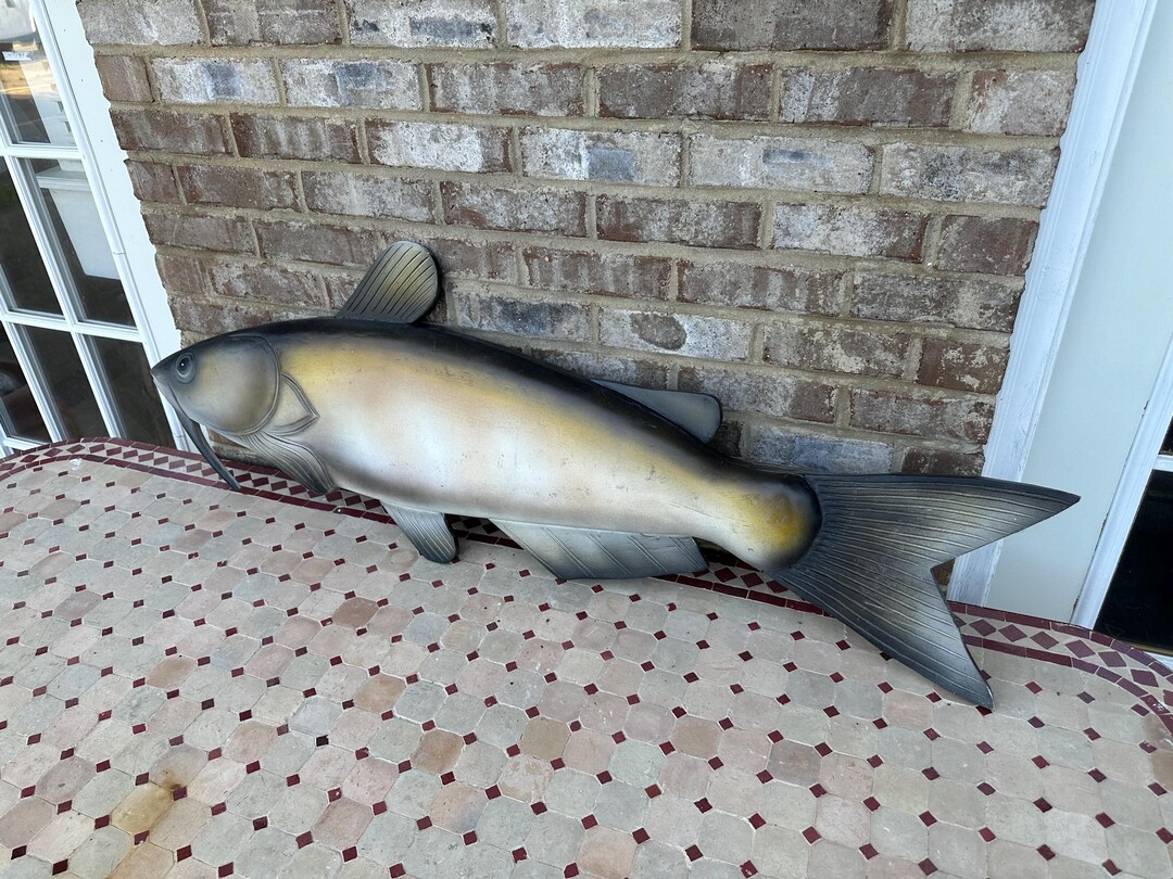 Huge Hand-carved Solid Wood Catfish Wall Art Plaque Sign - Etsy