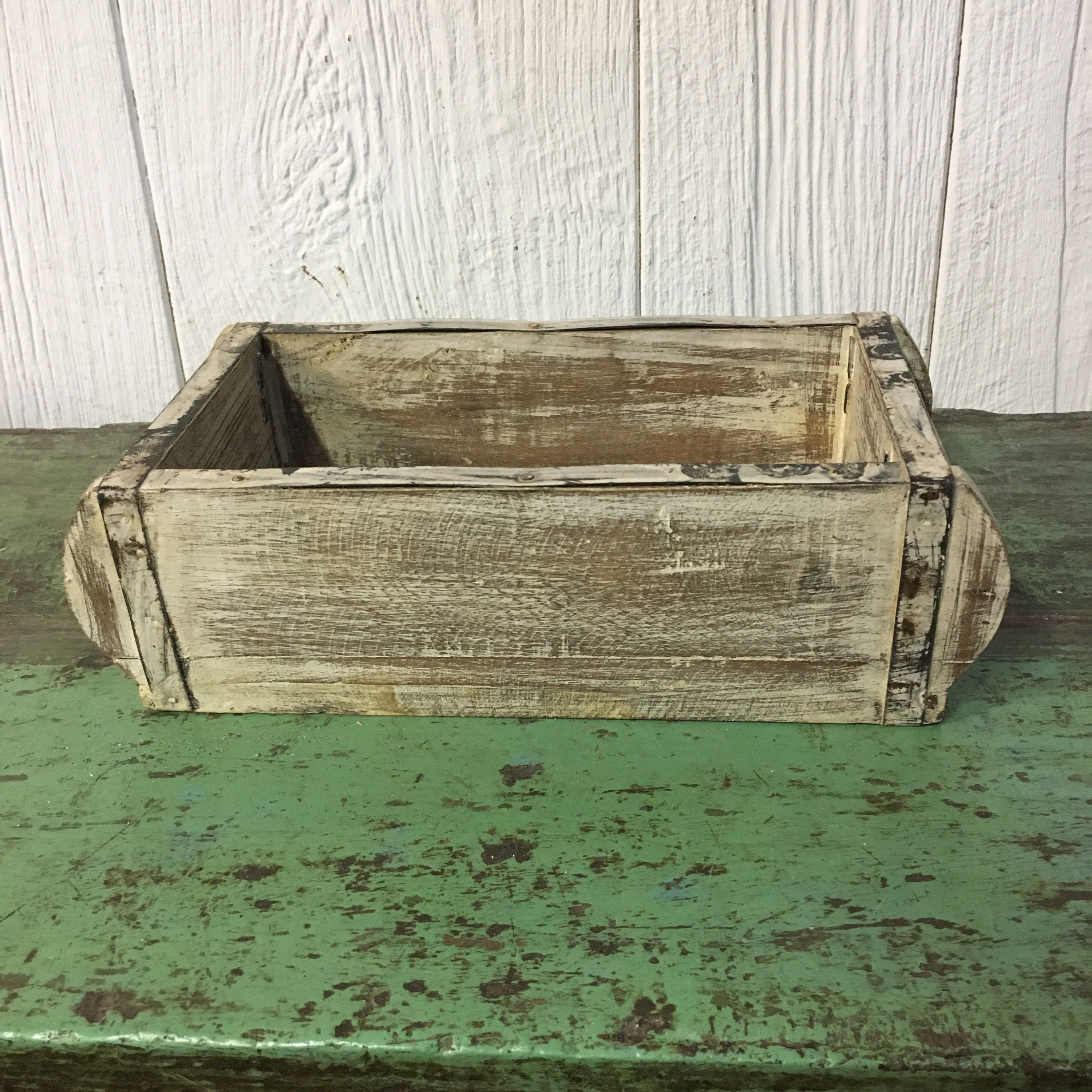 Rustic Primitive White-washed Farmhouse Decor Vintage Wooden | Etsy