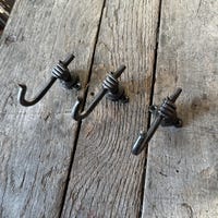 Black Cast Iron Motorcycle Key Rack Hooks - Etsy