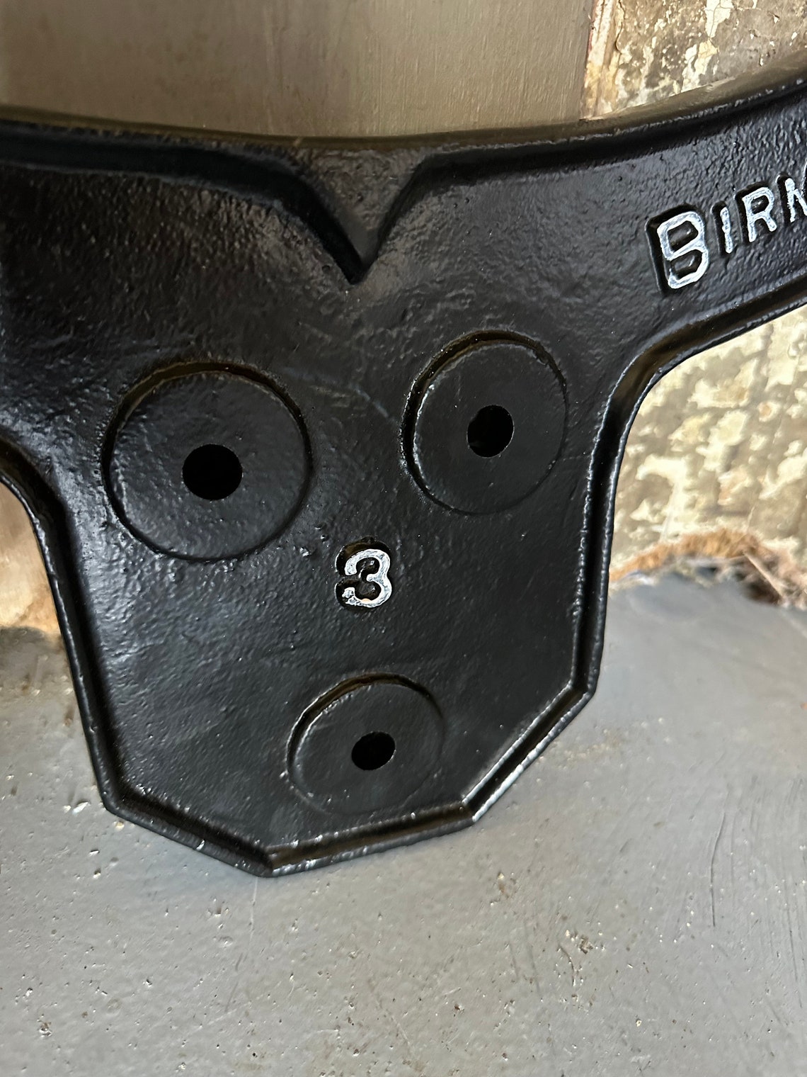No3 Cast Iron Bell Yoke American Casting Co Birmingham AL Upright ...