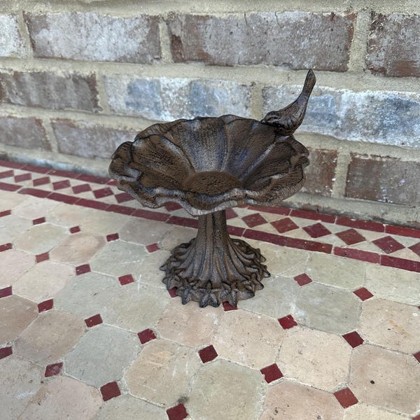 Tap Brass Bird Vintage Style Faucet Spigot Decor Garden Home Outdoo ...