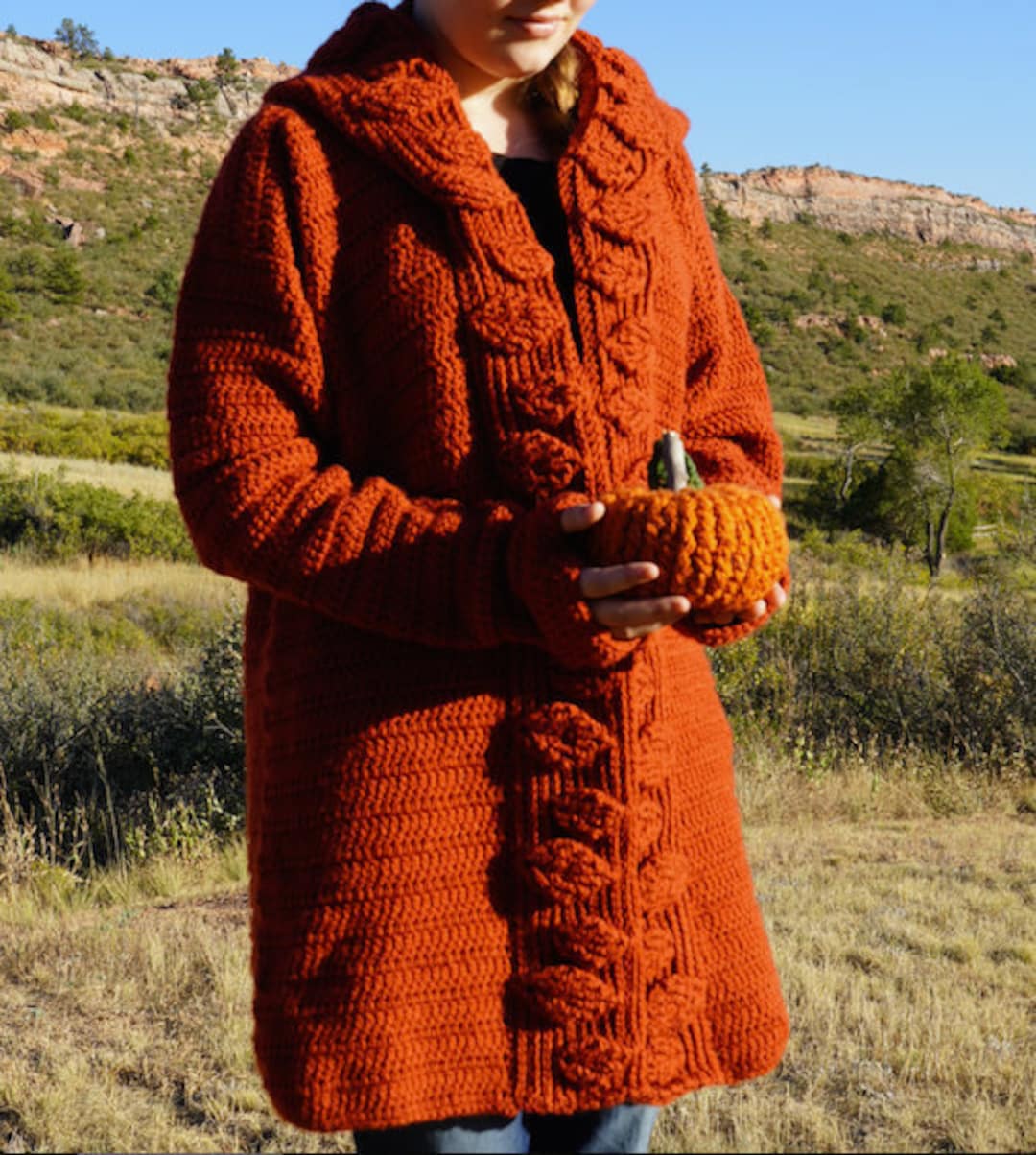 Autumn Leaves Cardigan CROCHET PATTERN - Etsy