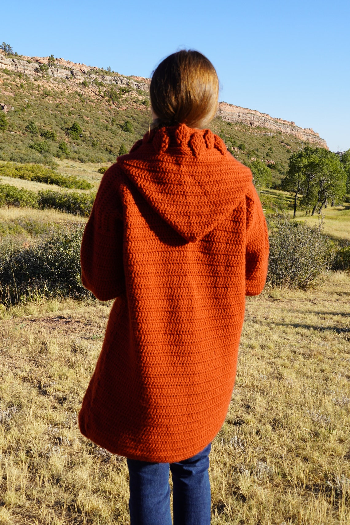 Autumn Leaves Cardigan CROCHET PATTERN | Etsy UK