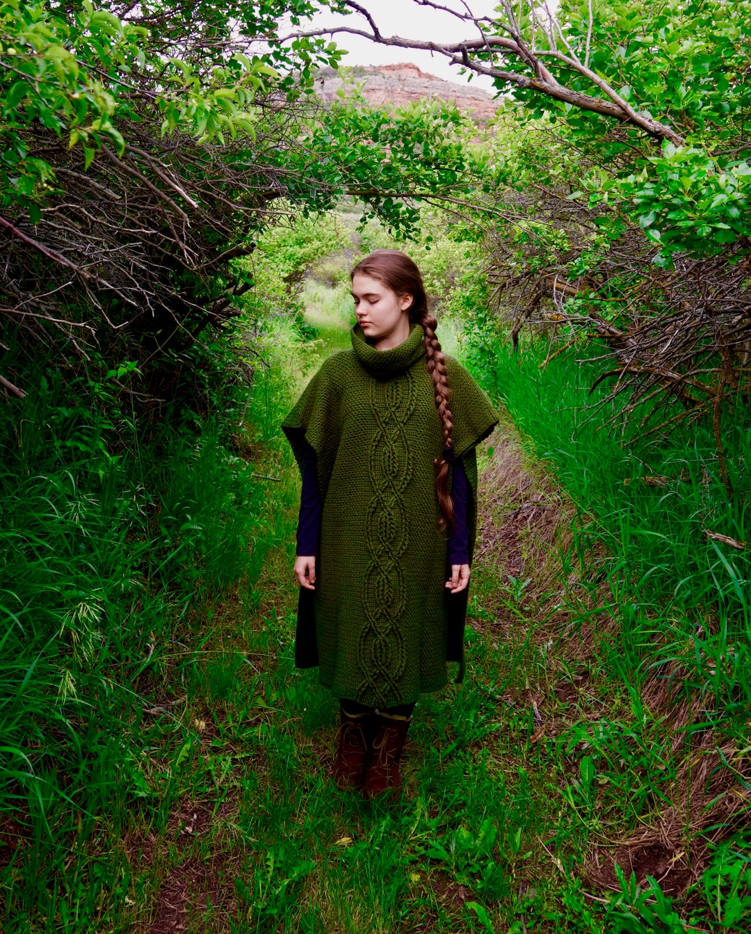 The Shire Poncho - Crochet Pattern - Etsy