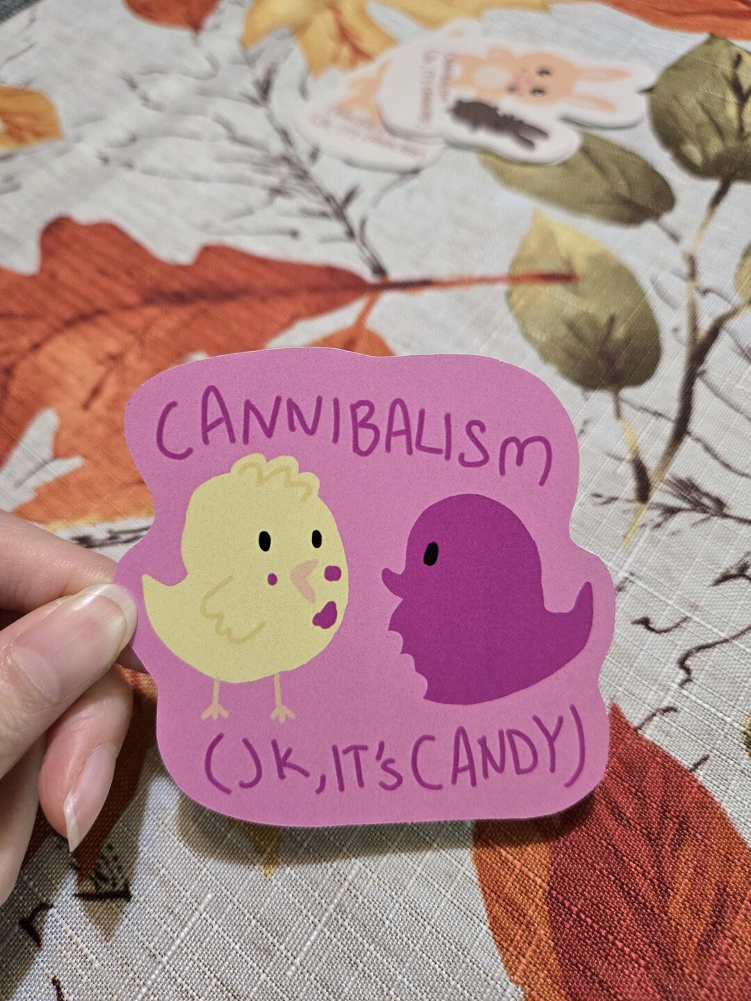Cannibalism Chick Sticker - Etsy