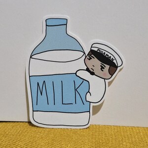 That's Not My Neighbor, Milkman Sticker - Etsy