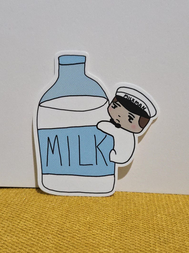 That's Not My Neighbor, Milkman Sticker - Etsy