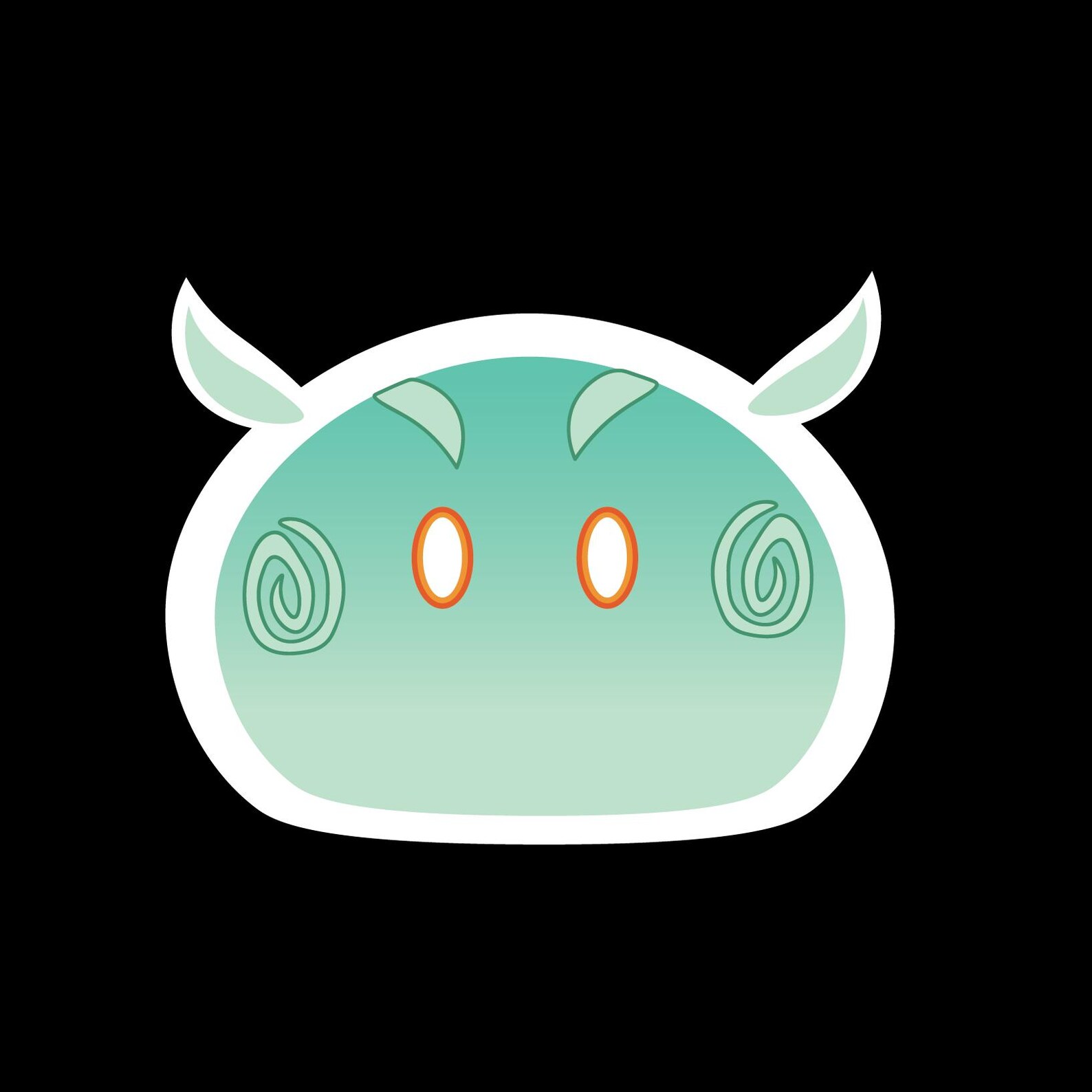 Elemental Slime Stickers - Etsy