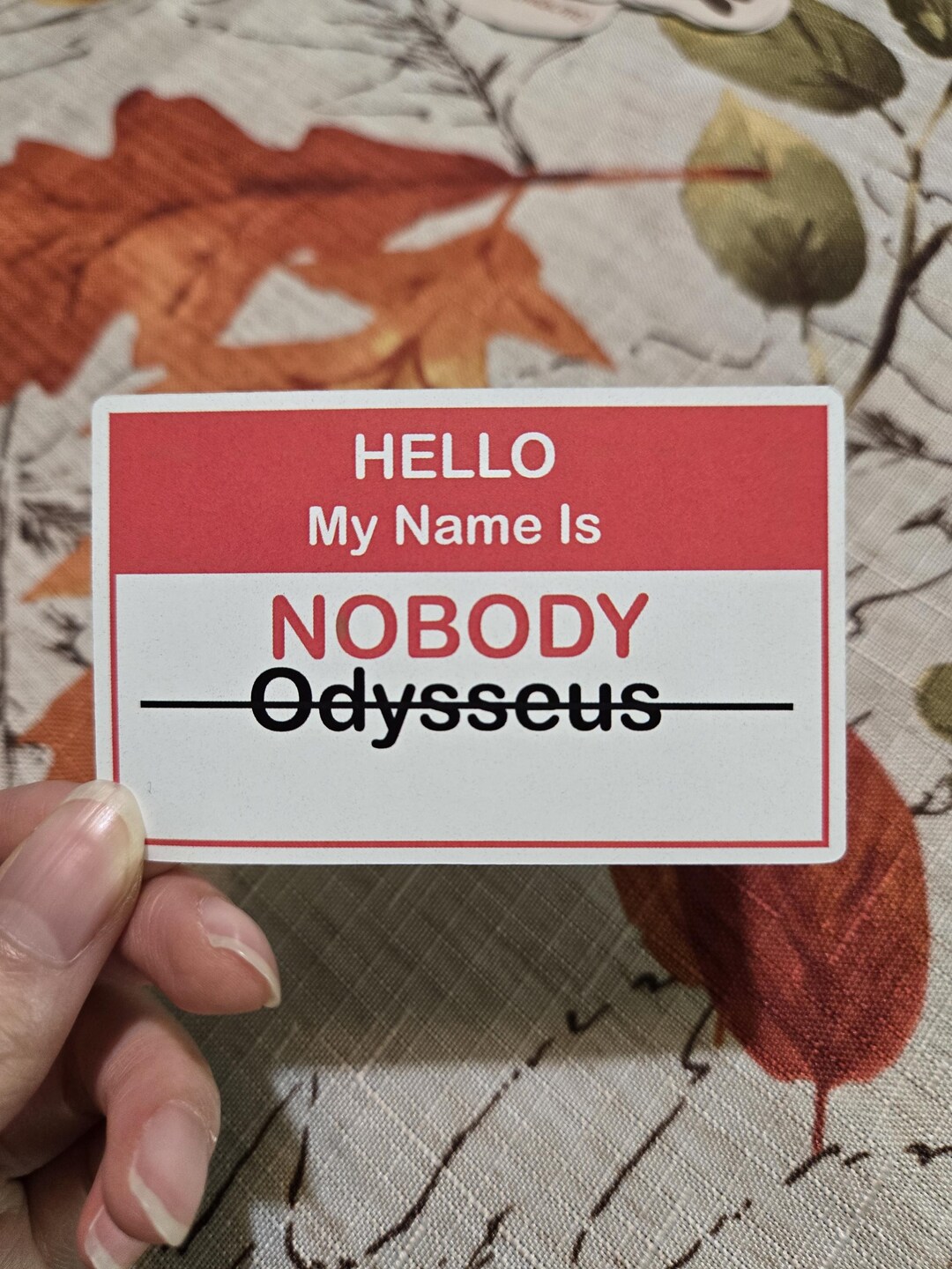 My Name is Nobody Sticker - Etsy