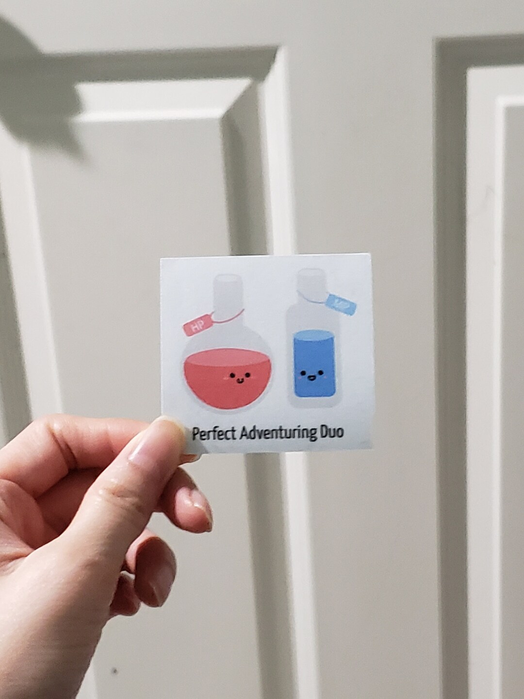 Perfect Adventuring Duo Dnd Sticker - Etsy