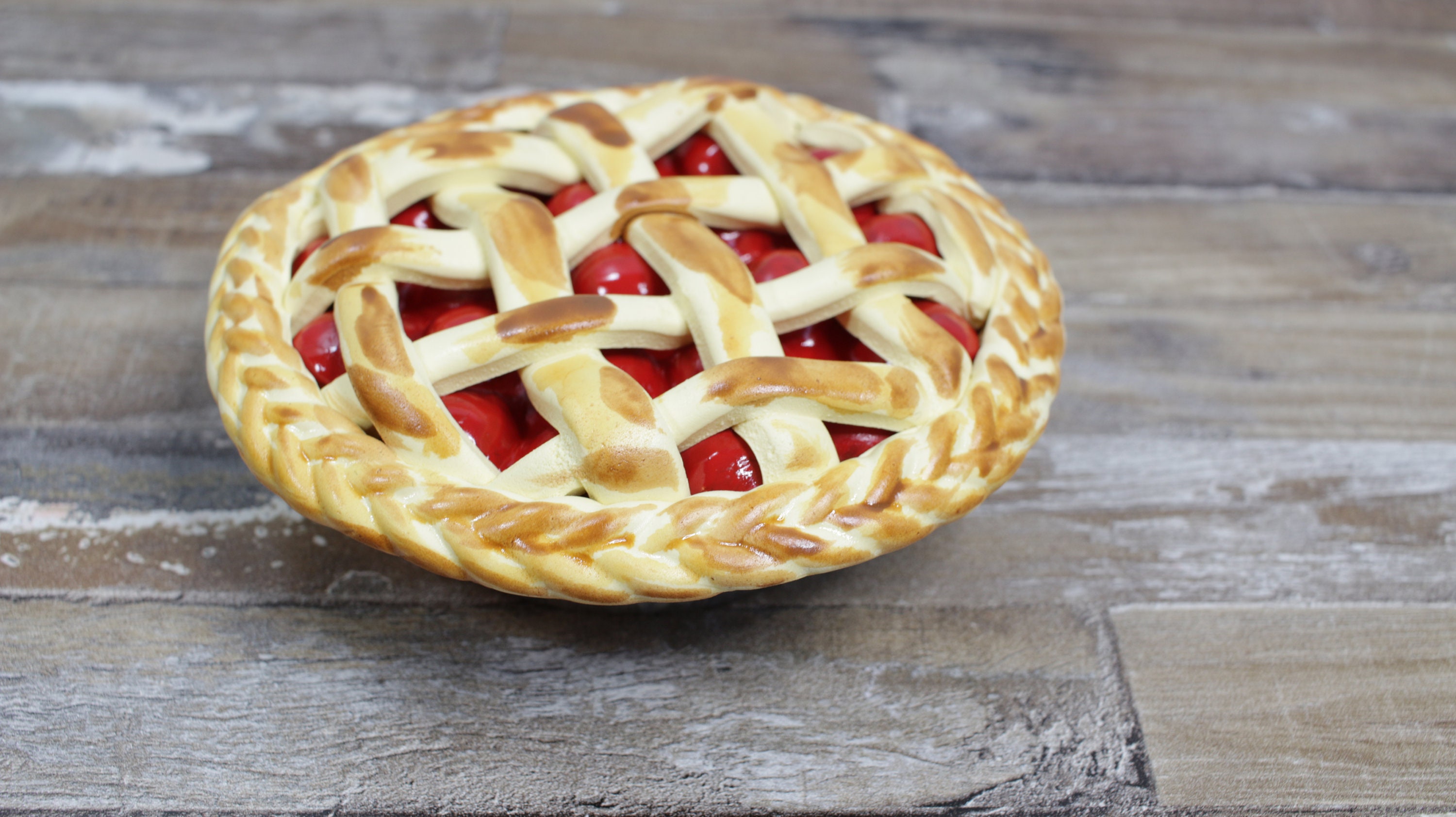 Faux Cherry Pie Fake Mini Pies Dessert Display Kitchen Food - Etsy