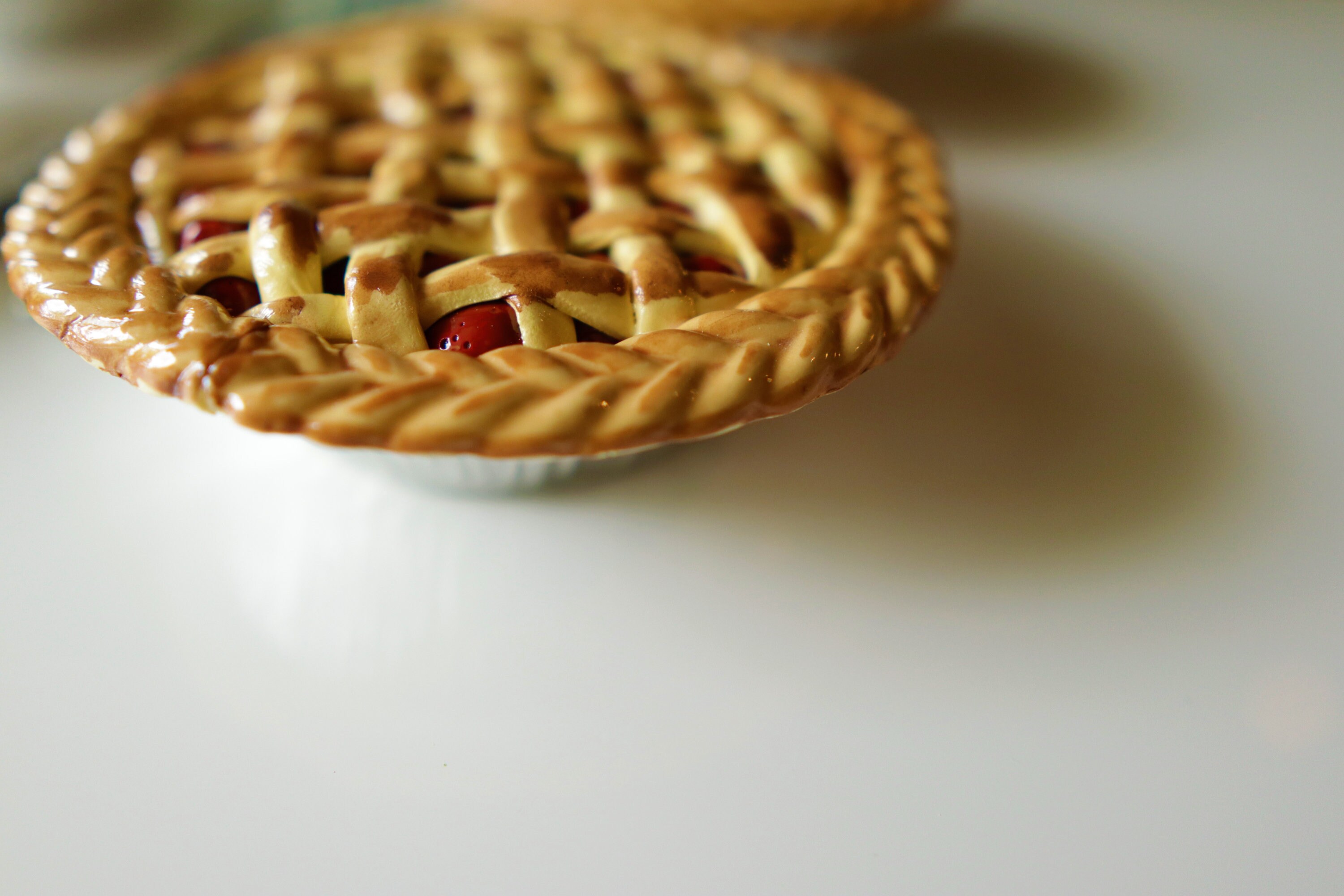 Faux Cherry Pie Fake Mini Pies Dessert Display kitchen Food | Etsy