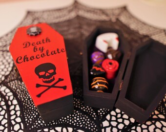 Coffin Chocolate Box - Etsy