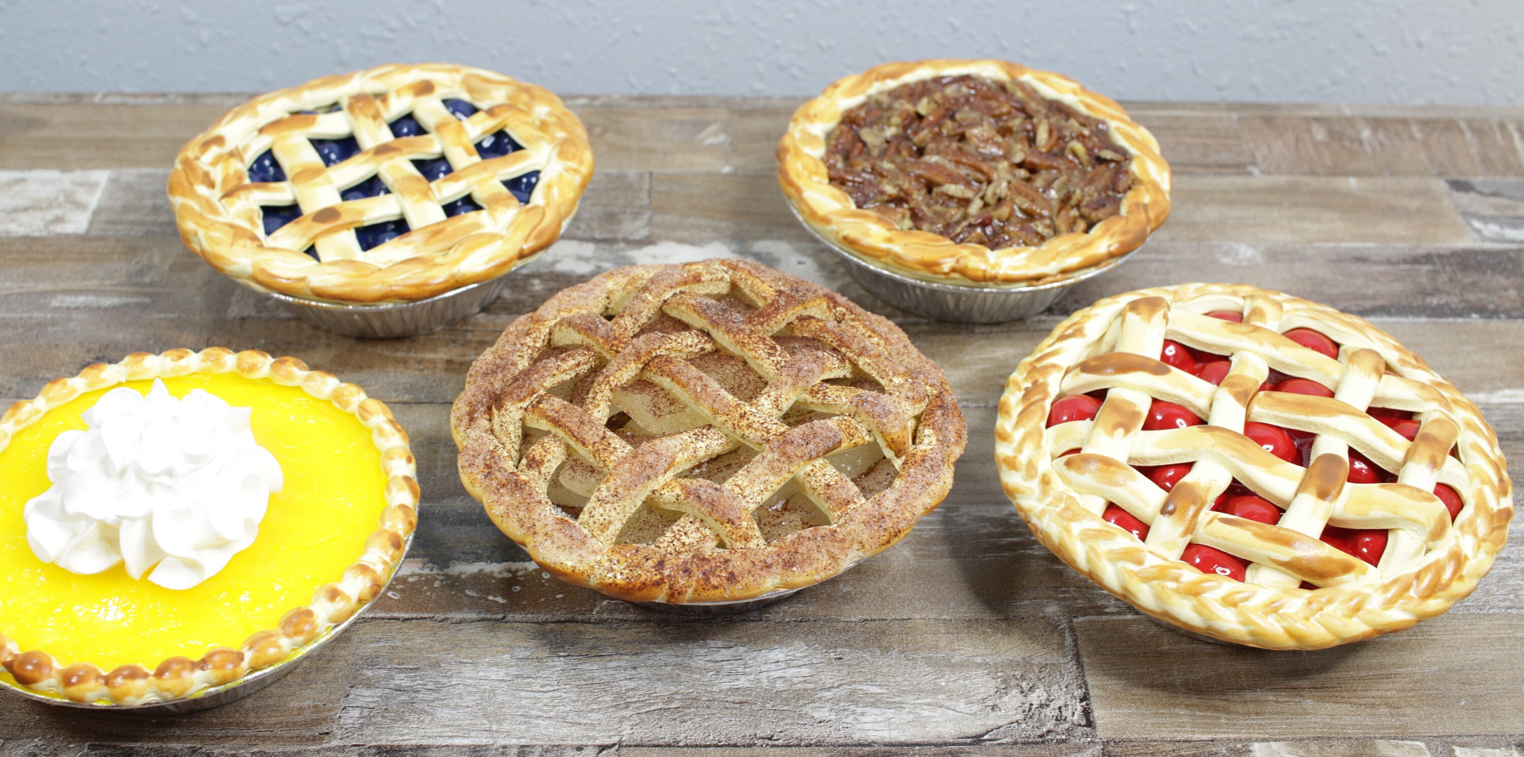 Faux Apple Pie Fake Mini Pies Dessert Display Kitchen Food - Etsy