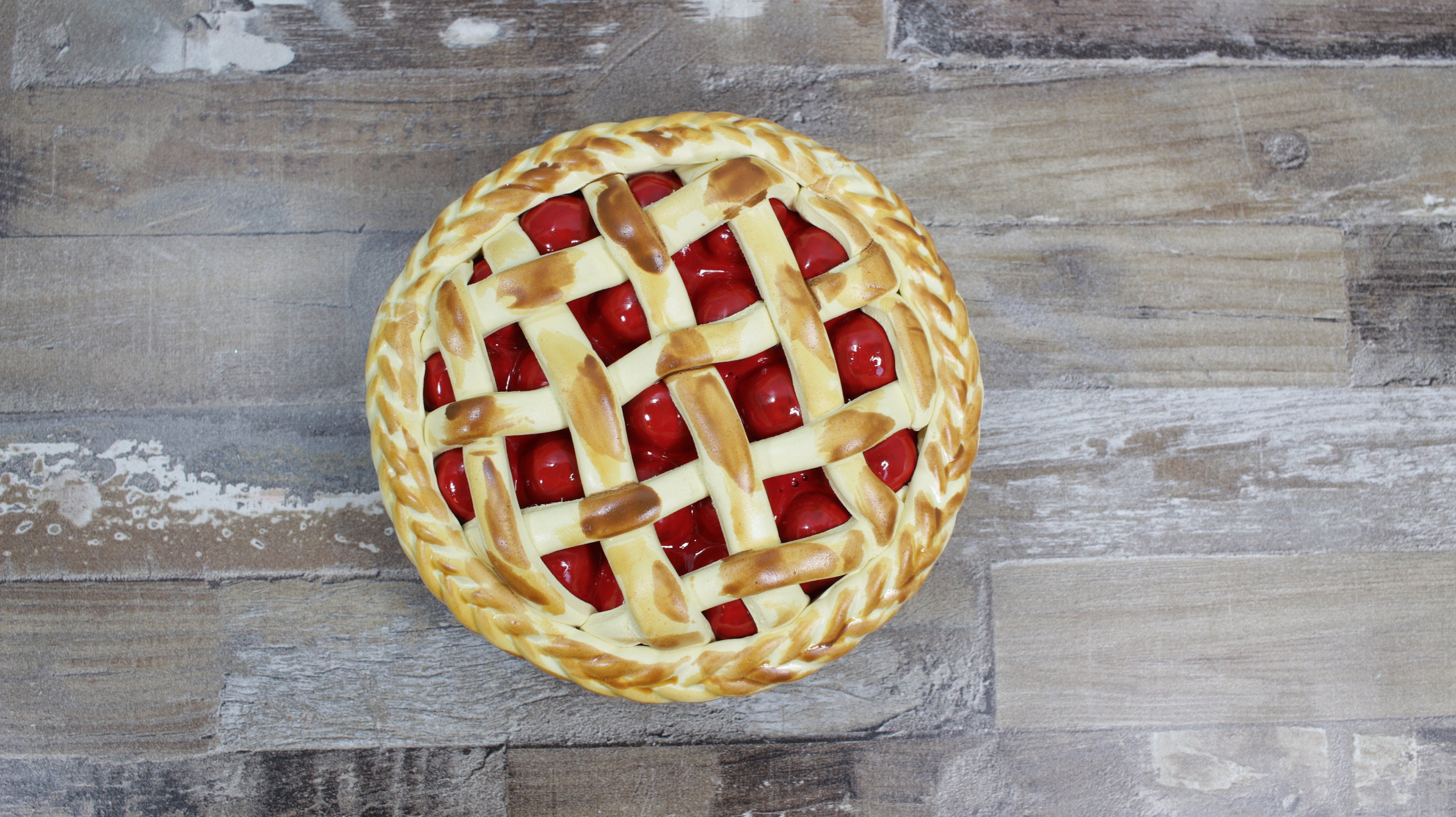 Faux Cherry Pie Fake Mini Pies Dessert Display Kitchen Food - Etsy