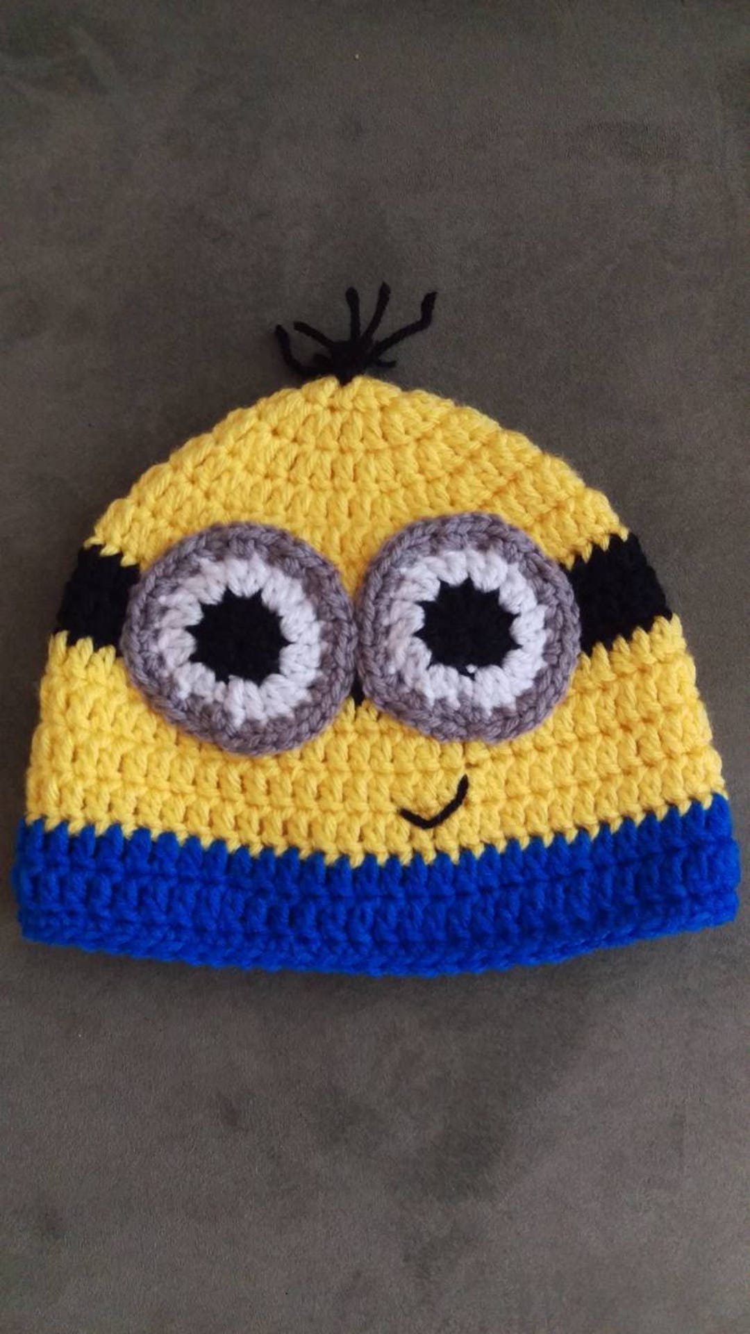 Minion Hat, Despicable Me Hat - Etsy