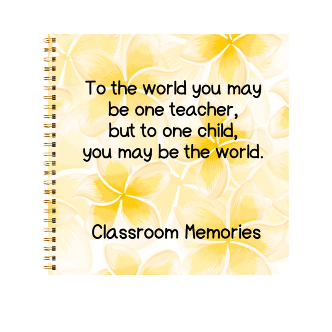 Teacher Gift Teacher Memory Journal Hardcover Notebook Gift for New ...