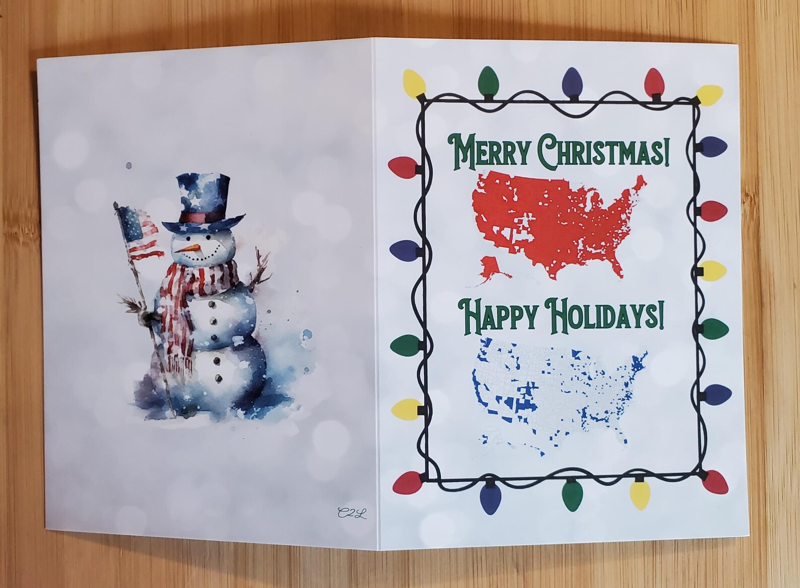 Trump Christmas Cards | Republican Merry Christmas Greeting Cards ...