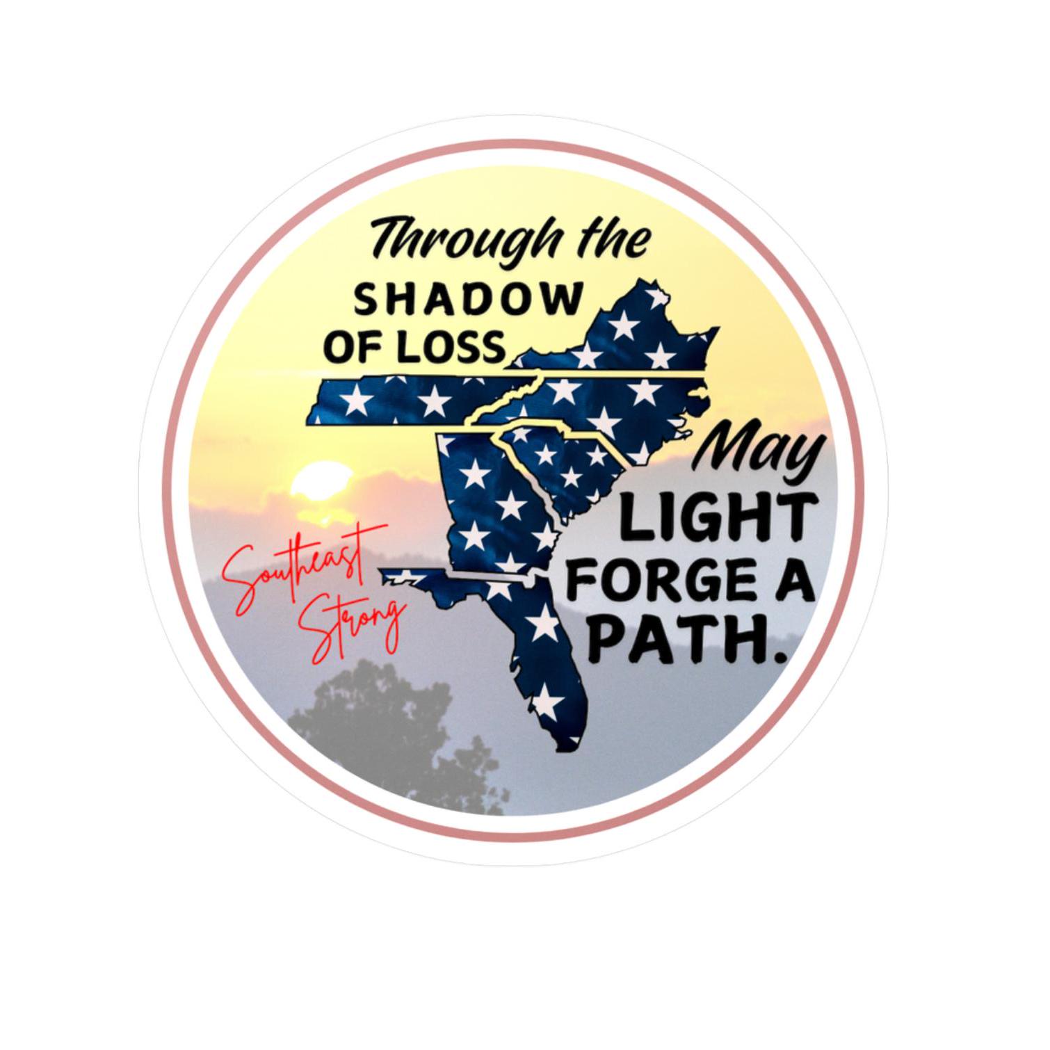 Hurricane Helene Relief Charity Kiss-cut Vinyl Decal Southeast Strong ...