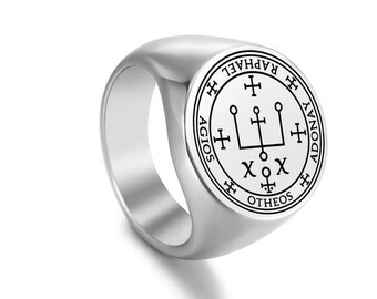 Archangel Raphael Ring | Etsy