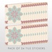 Multi Color Boho Tile Vinyl Decal Stickers 24 Pack for Floors - Etsy