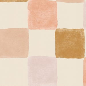 Boho Checkered Wallpaper A371 Peel and Stick Removable Repositionable ...