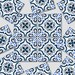 Blue Moroccan Full Tile Decal Vinyl Stickers Pack / Floor Flooring ...