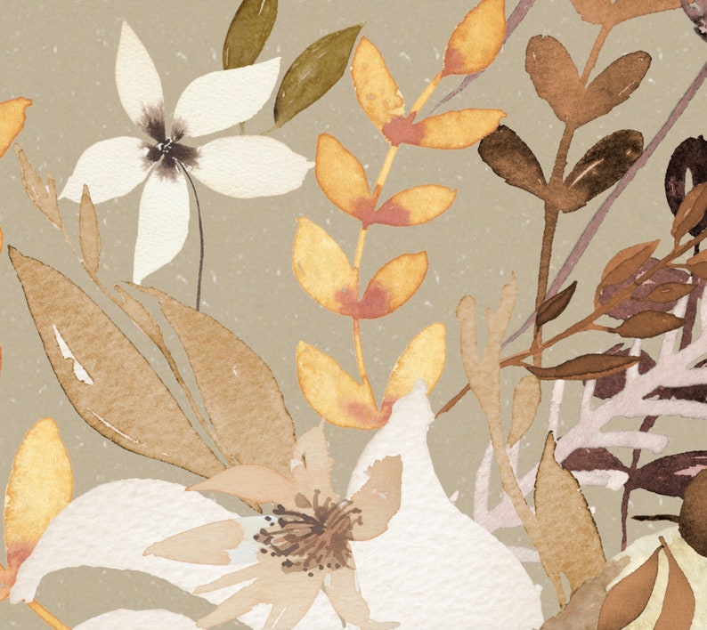 Wild and Neutral Mural KM150 Self Adhesive Large Scale - Etsy