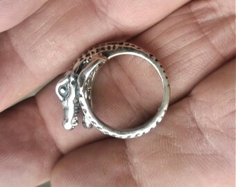 Alligator ring | Etsy