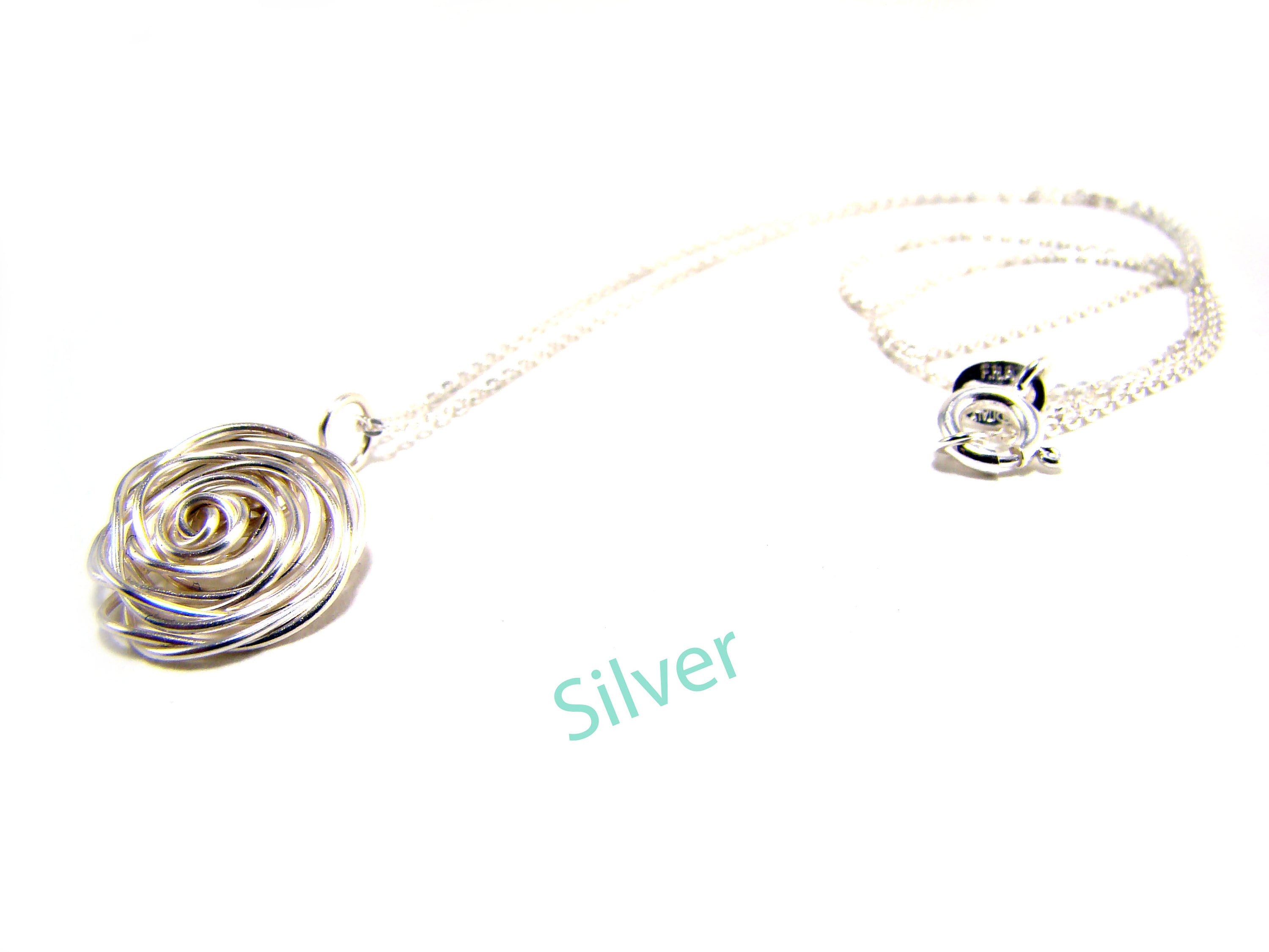 Red Rose Necklace Romantic Necklace Forever Red Rose - Etsy UK