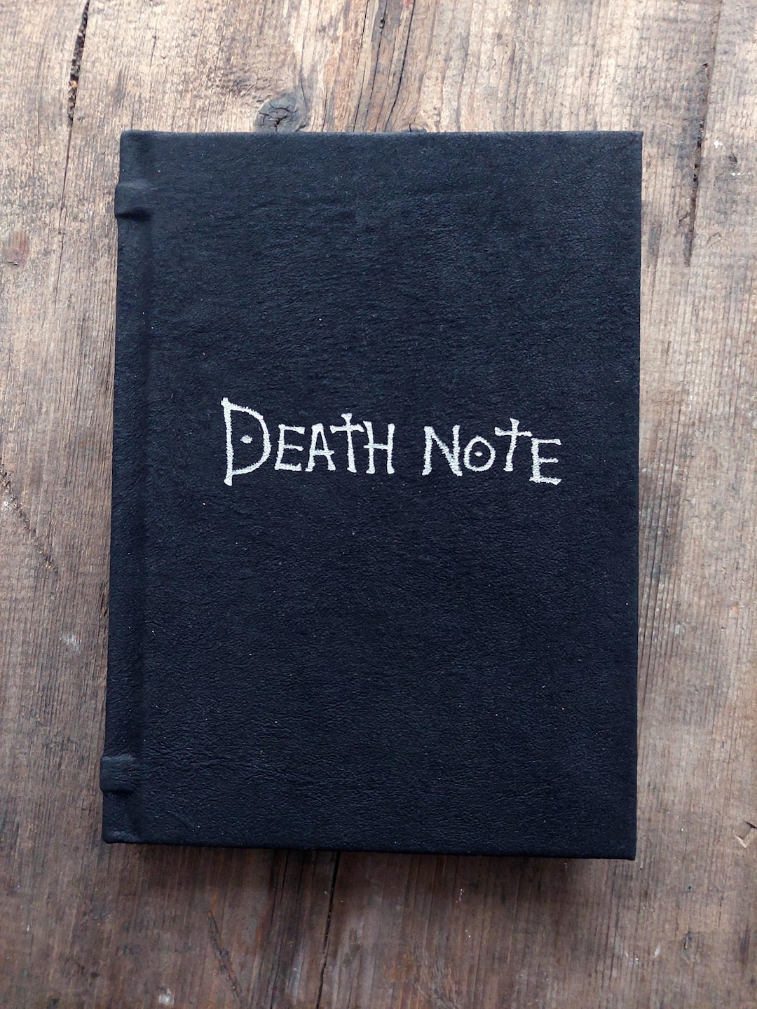 Death Note Diary - Leather Bound Anime Notebook - Manga Sketchbook - Etsy