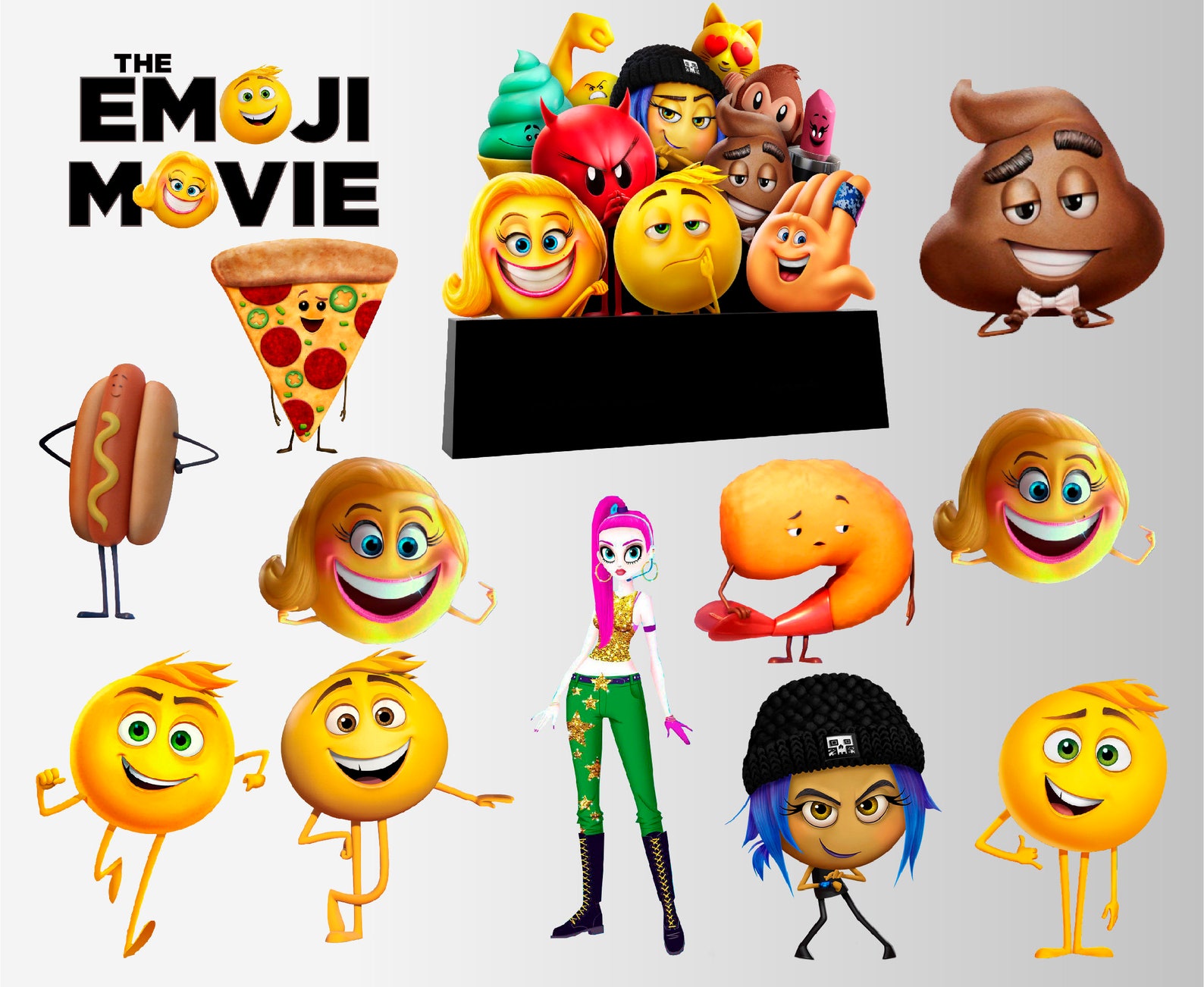 The Emoji movie clipart 46 PNG Transparent background | Etsy