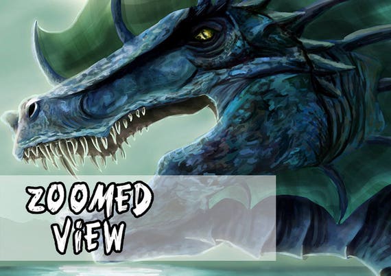 Sea Dragon Fantasy Art