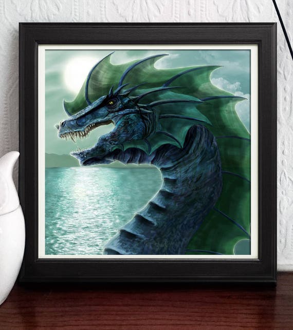 Sea Dragon Fantasy Art