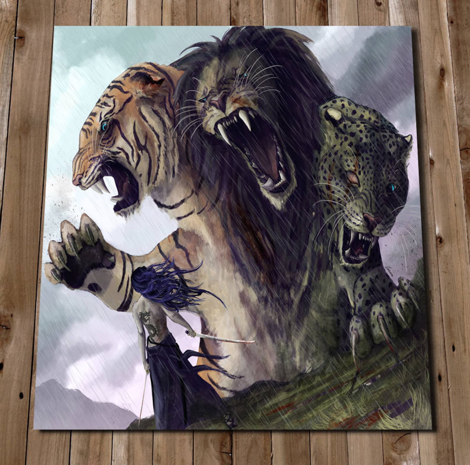 Fantasy Art Print Wall Art Mythology Mythology Print - Etsy