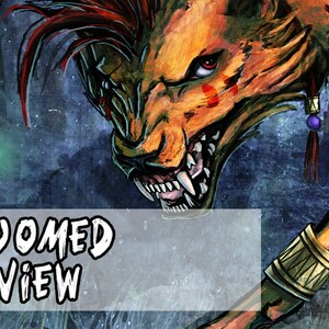Final Fantasy 7 Print - Red XIII Art Painting - Nanaki Poster - Final ...