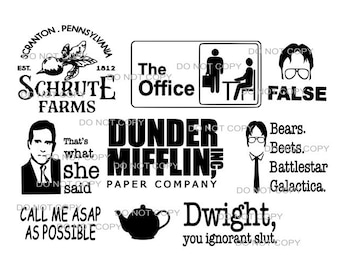 The office svg | Etsy