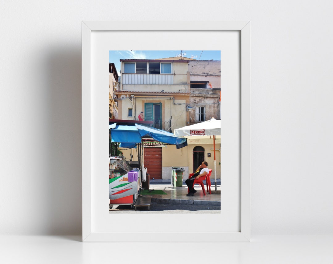 Borgo Vecchio Palermo Sicily Art Print Street Photography - Etsy
