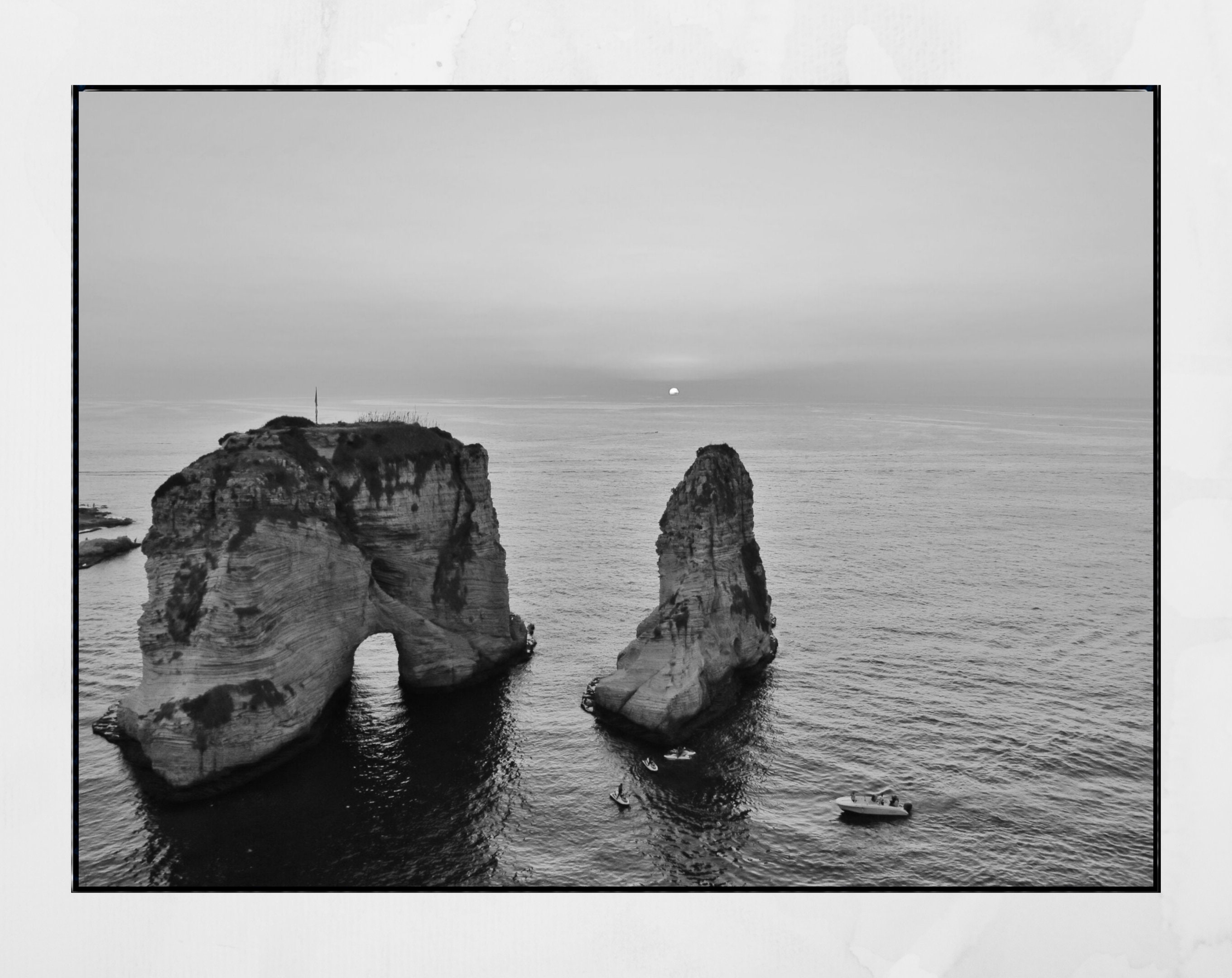 Beirut Lebanon Photography Print Pigeon Rocks Raouche Wall Art - Etsy UK