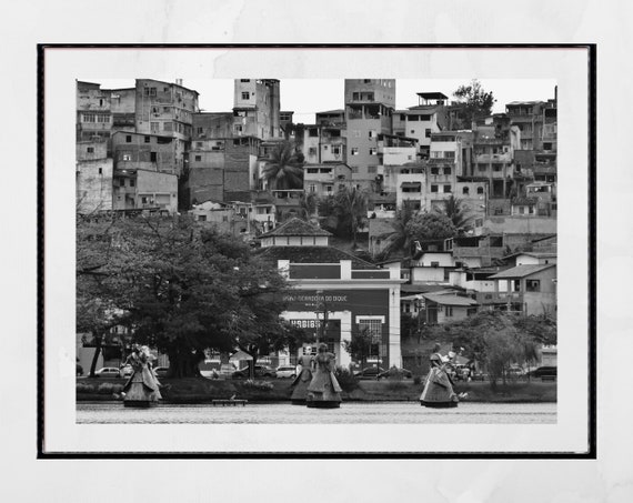 Favela Poster Salvador Bahia Art Brazil Photography | Etsy UK
