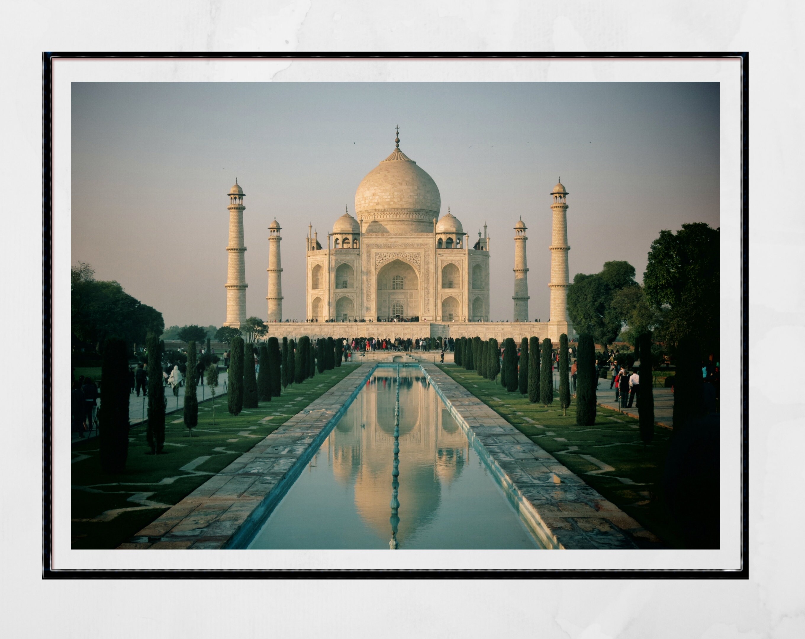 Taj Mahal Print India Photography - Etsy UK