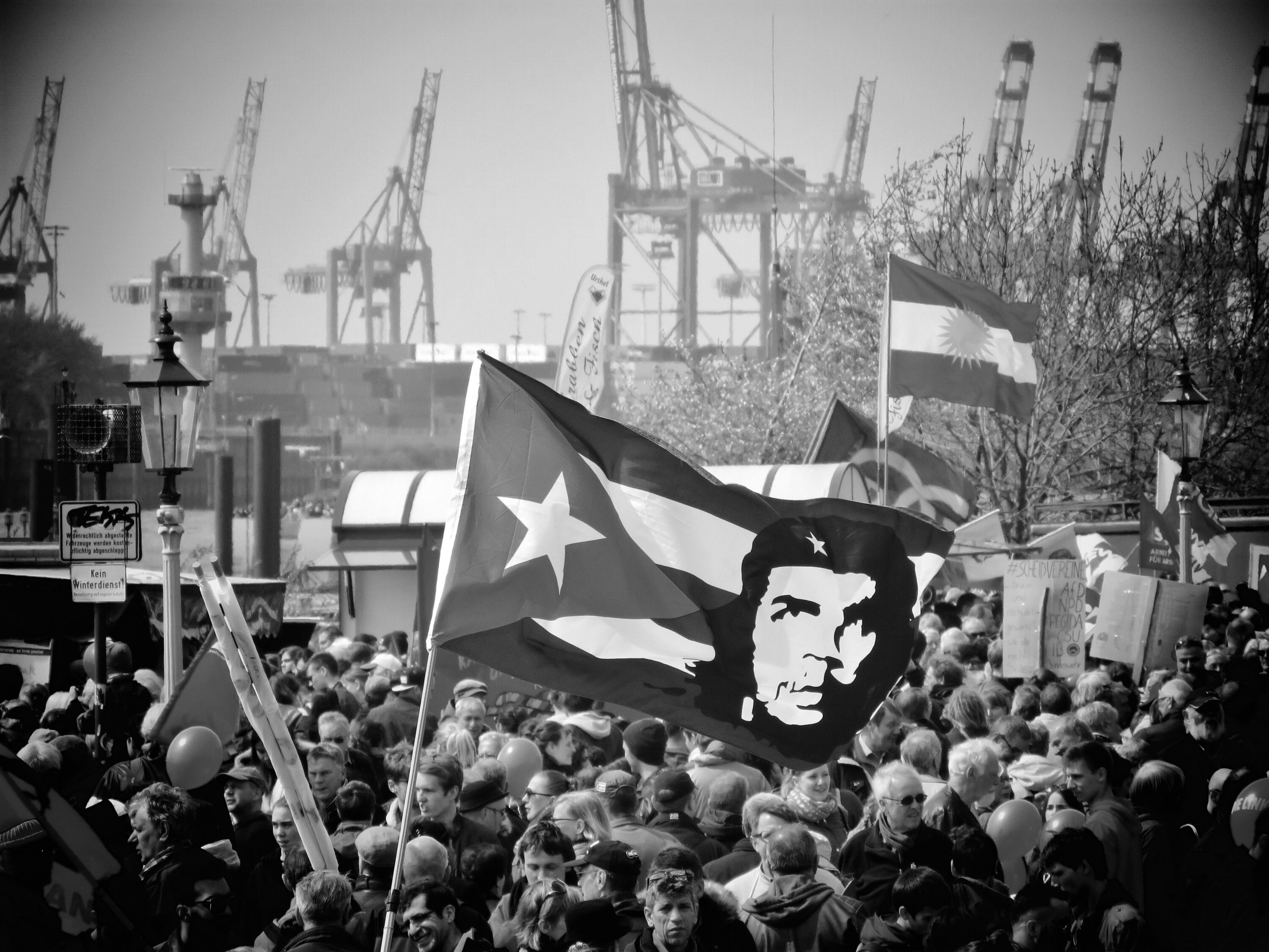 Che Guevara Print Hamburg Anti Capitalist Poster - Etsy UK