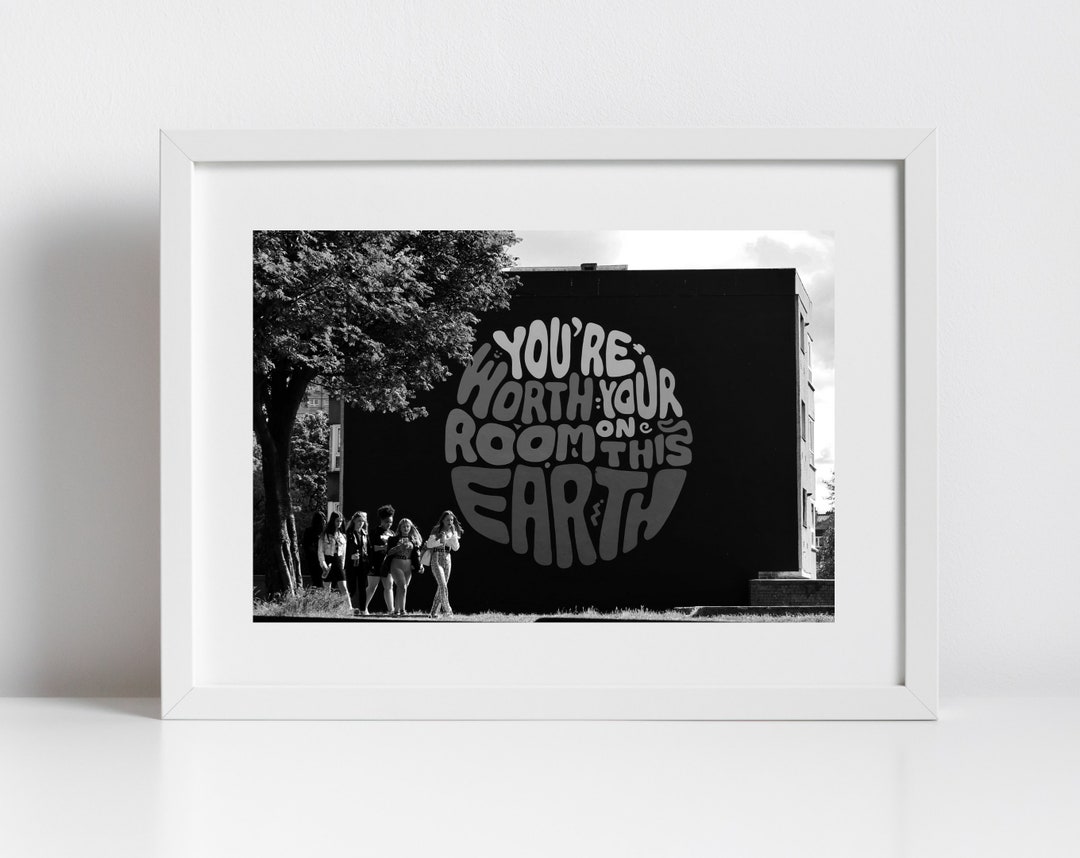 Leith Edinburgh Black and White Print the Proclaimers Poster - Etsy