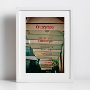Cruzcampo Seville Poster - Etsy UK