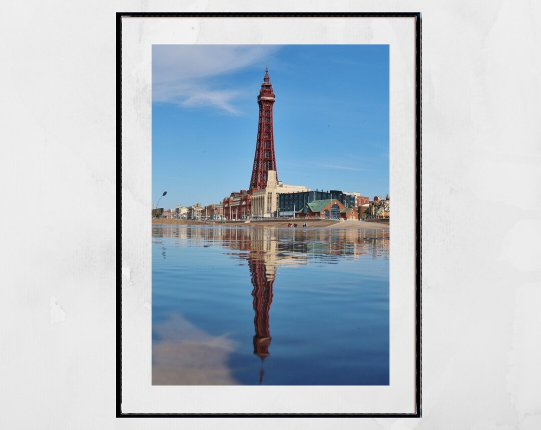 Blackpool Tower Photography Print Wall Art - Etsy UK