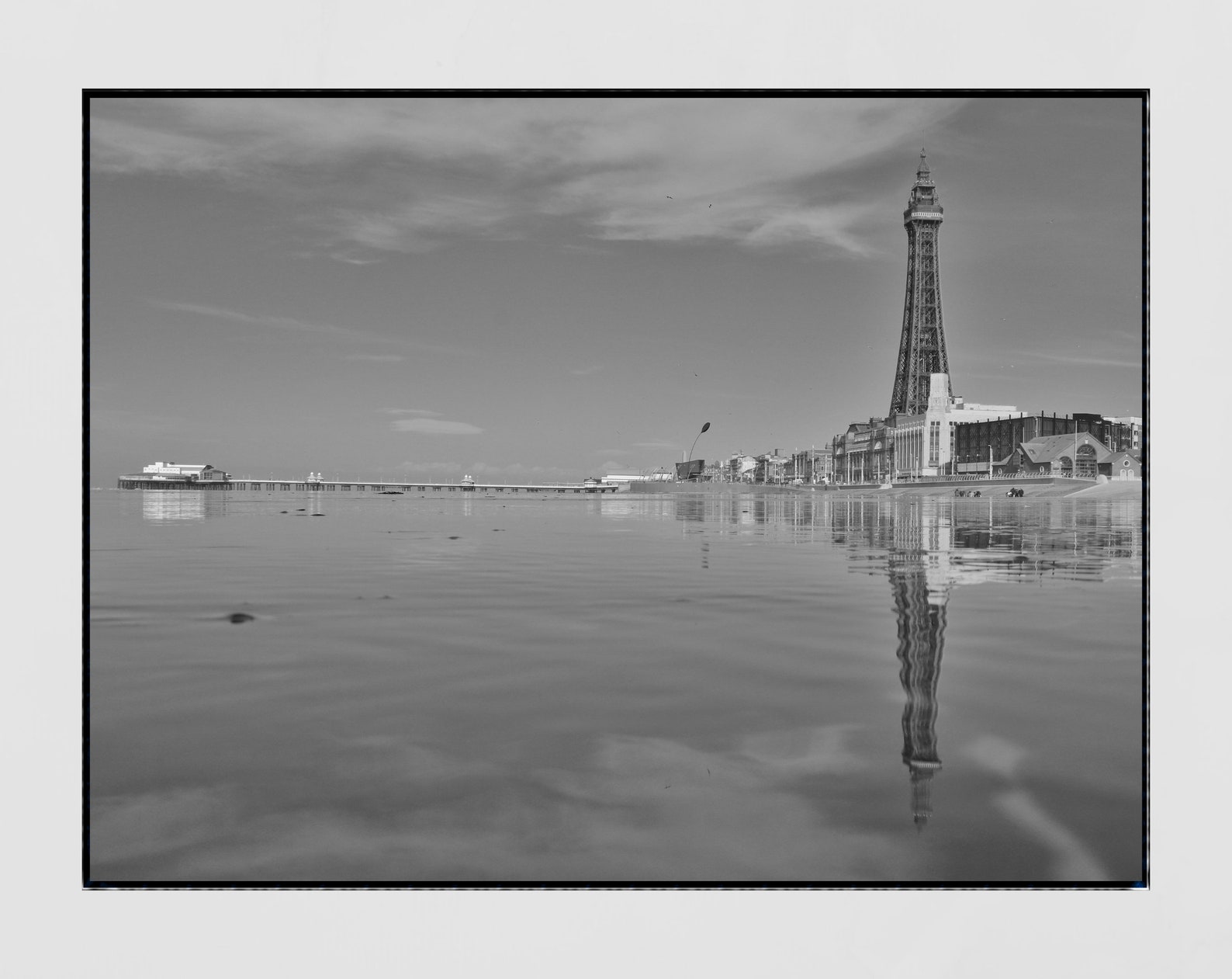 Blackpool Tower Reflection Photography Print Wall Art - Etsy UK