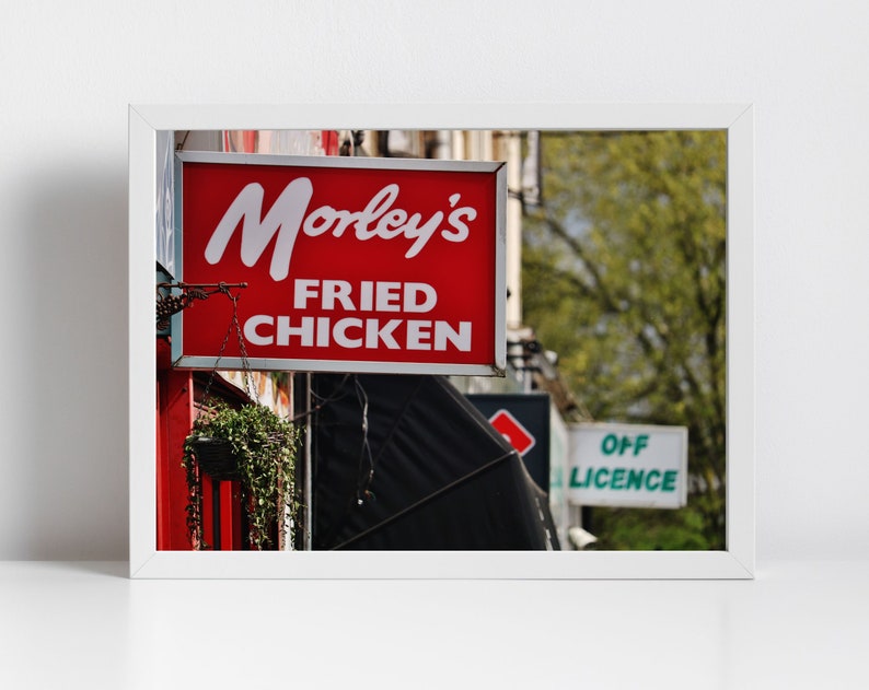 Morley's Fried Chicken South London Print - Etsy
