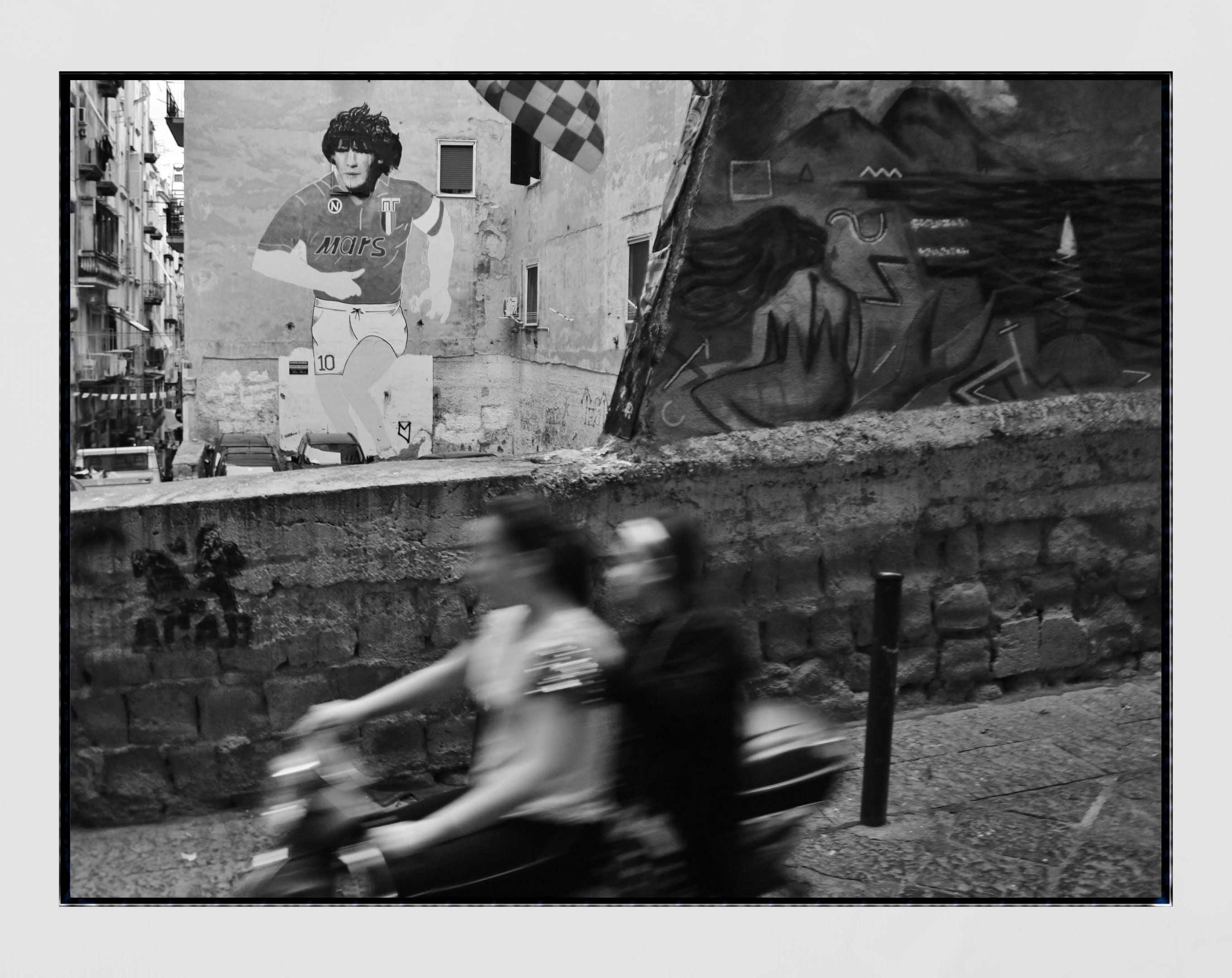 Maradona Napoli Poster Naples Print Italy Photography - Etsy UK
